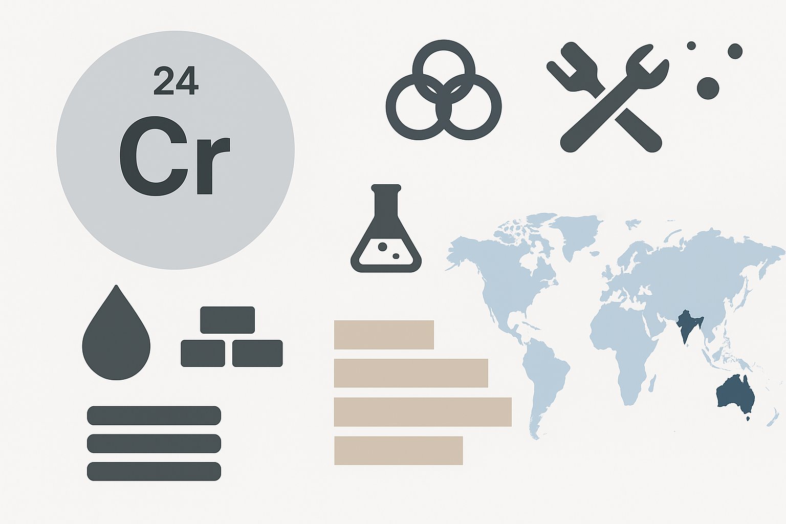 Chromium: Definition, Chrome Ore Uses, Deposits, and the Global Market ...